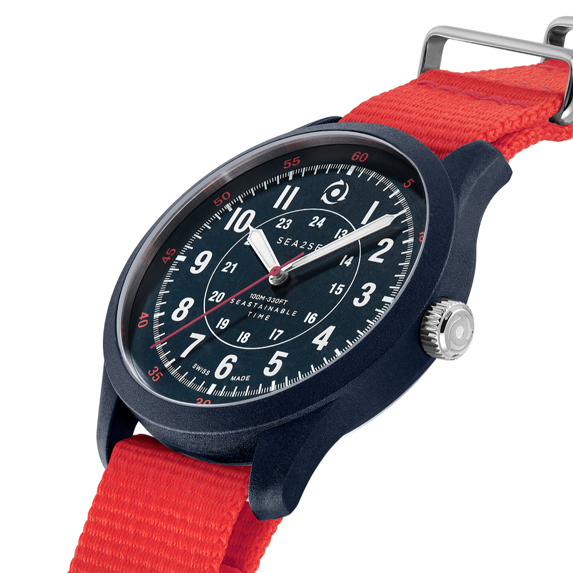SEAL RECYCLED OCEAN PLASTIC SWISS WATCH
